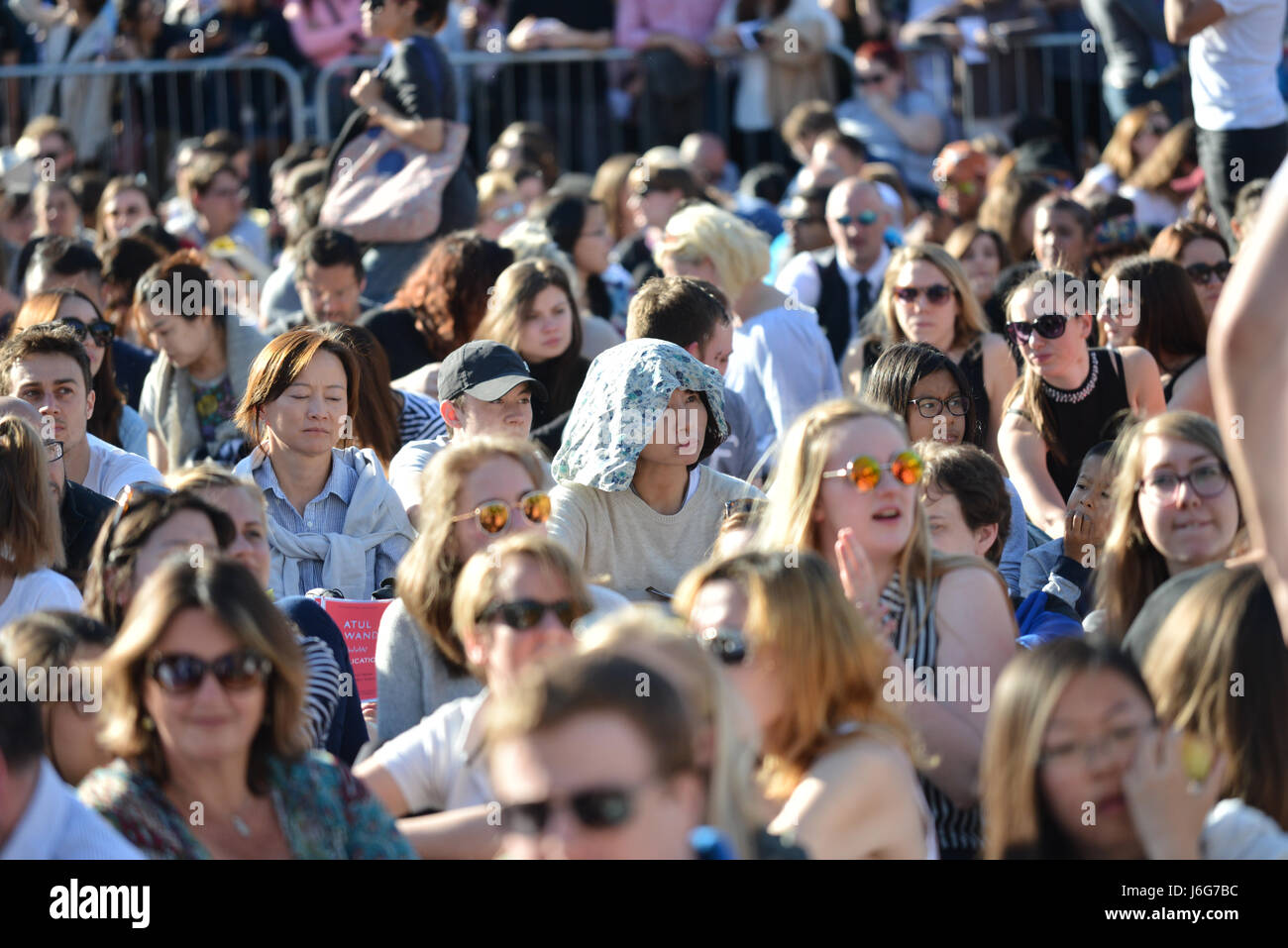 Trafalgar Square, London, UK. 21st May 2017. BMW LSO Open Air Classics ...