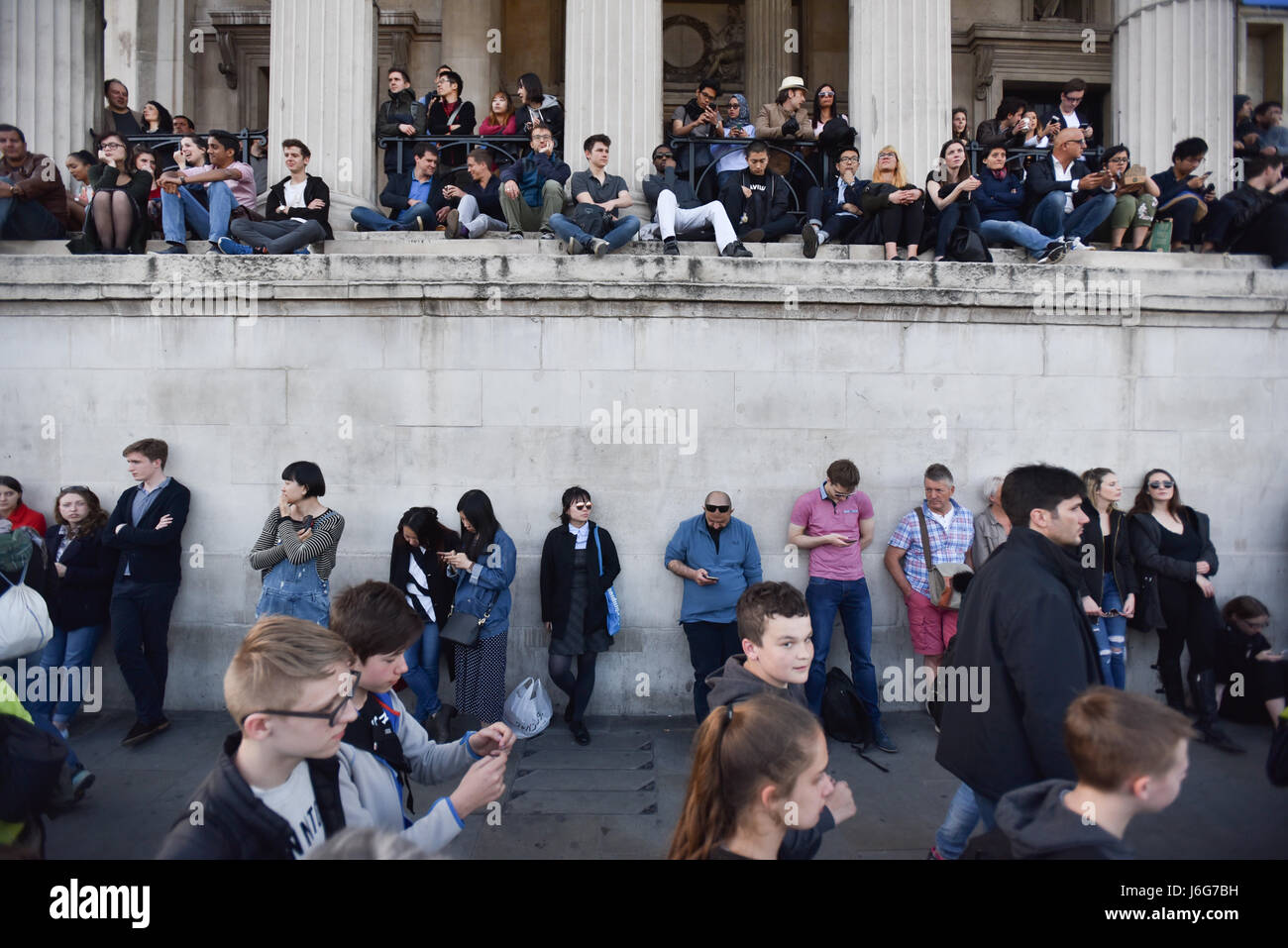Trafalgar Square, London, UK. 21st May 2017. BMW LSO Open Air Classics ...