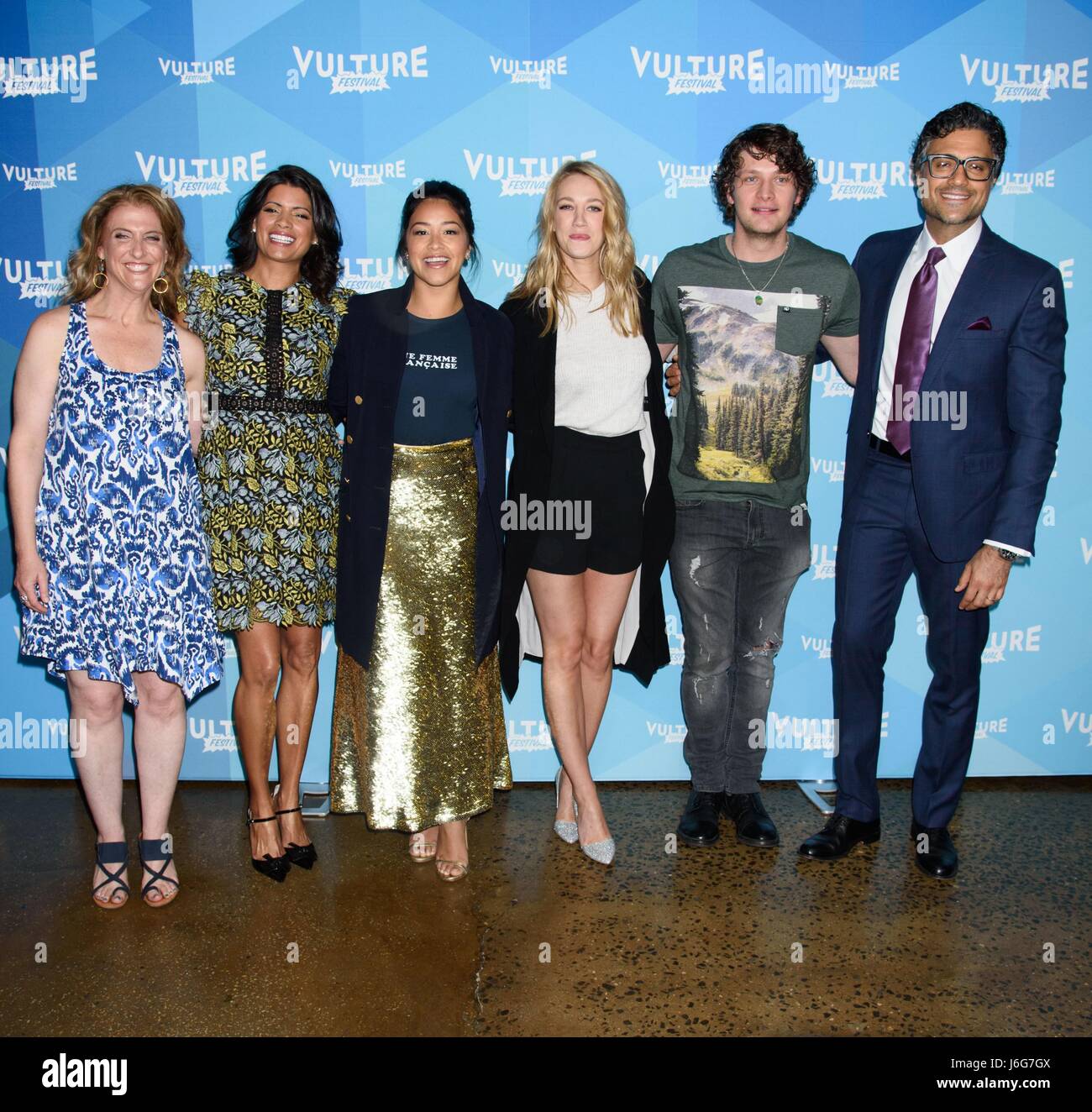 New York, NY, USA. 20th May, 2017. Jennie Snyder Urman, Andrea Navedo ...