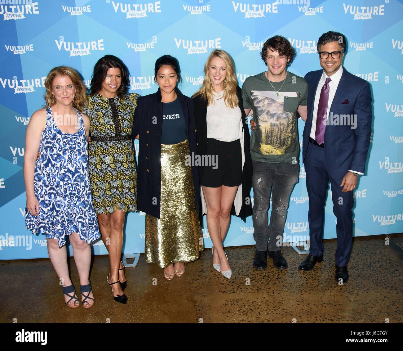 New York, NY, USA. 20th May, 2017. Jennie Snyder Urman, Andrea Navedo ...
