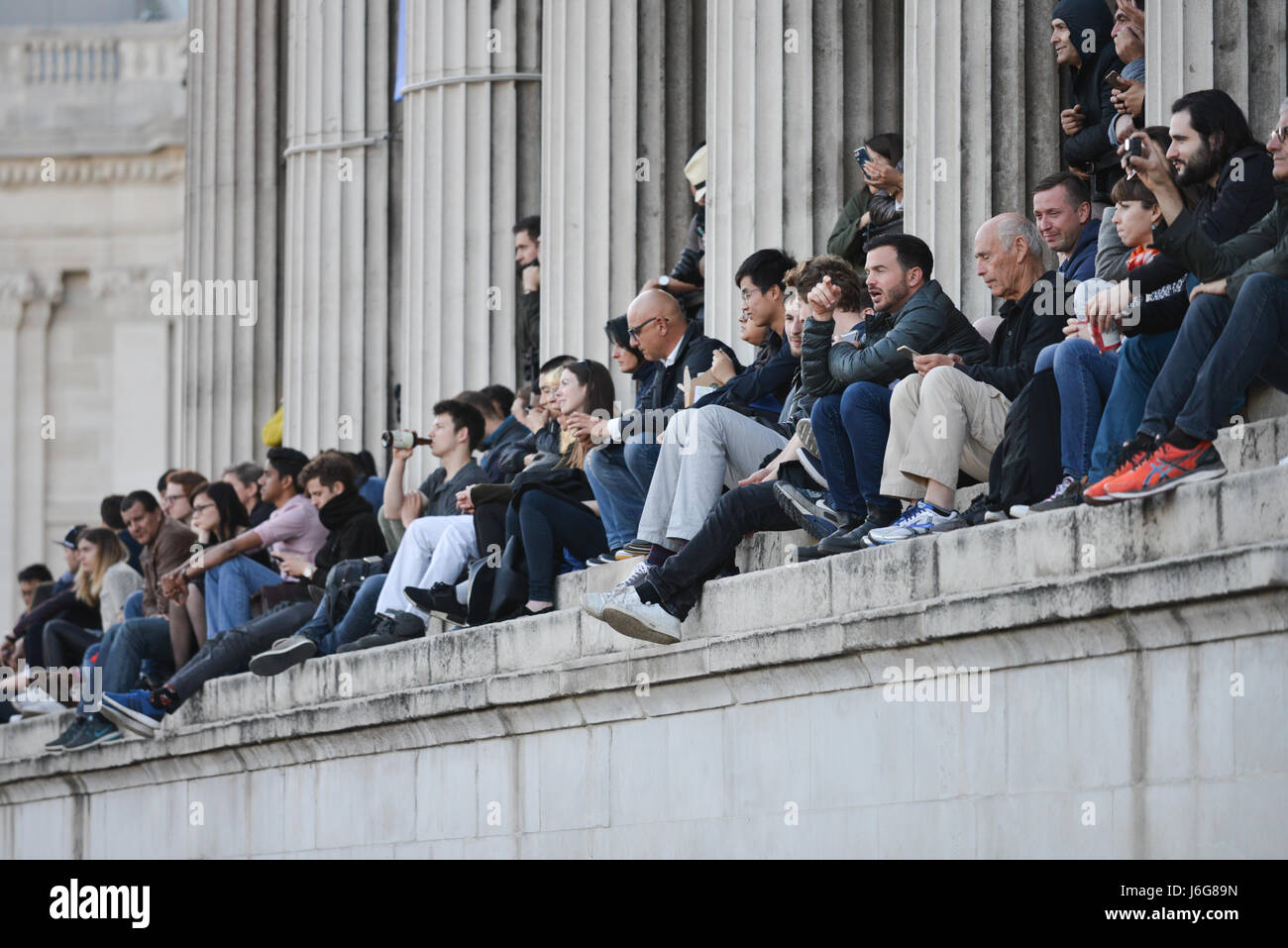 Trafalgar Square, London, UK. 21st May 2017. BMW LSO Open Air Classics ...