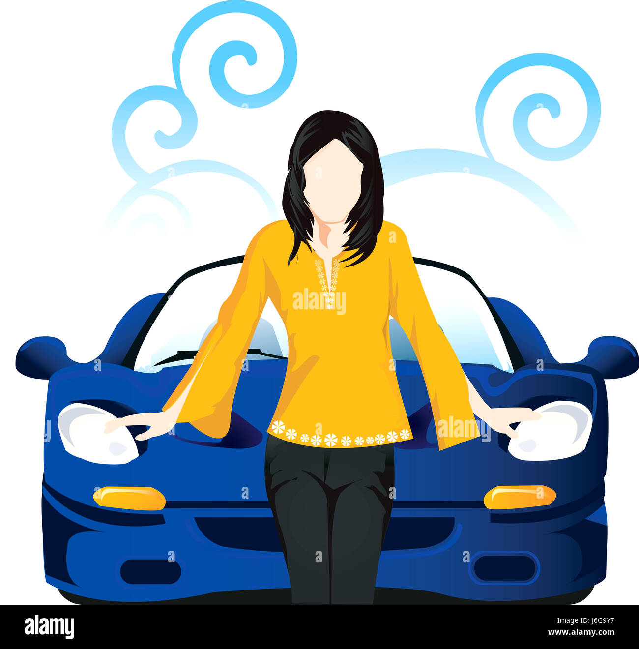 lady car automobile vehicle means of travel motor vehicle angel angels ...