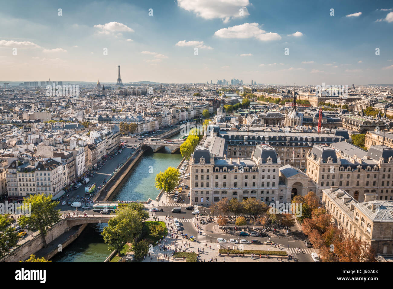 Paris eiffel tower view hi-res stock photography and images - Alamy
