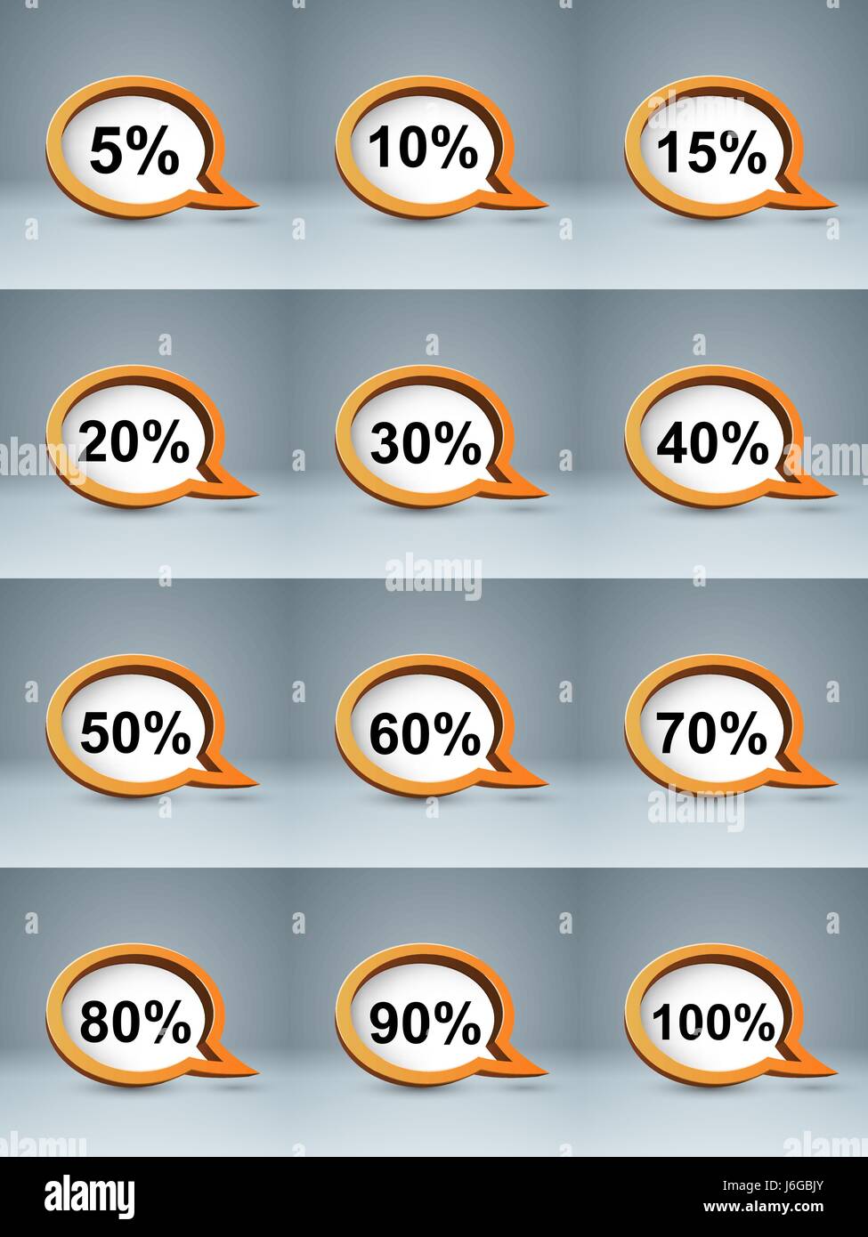 Business infographics. Percent icon Stock Vector Image & Art - Alamy