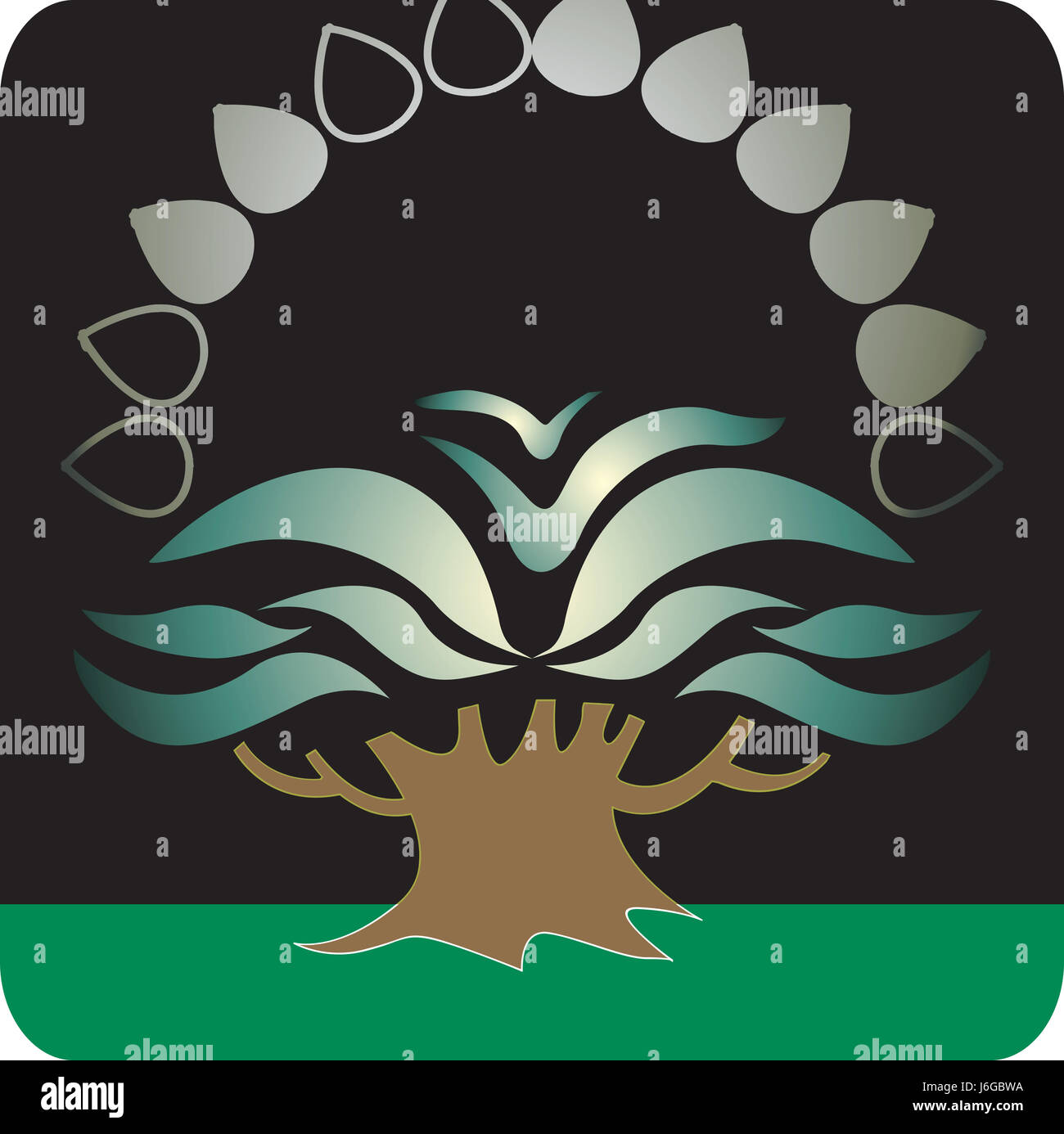 model design project concept plan draft tree pictogram symbol ...