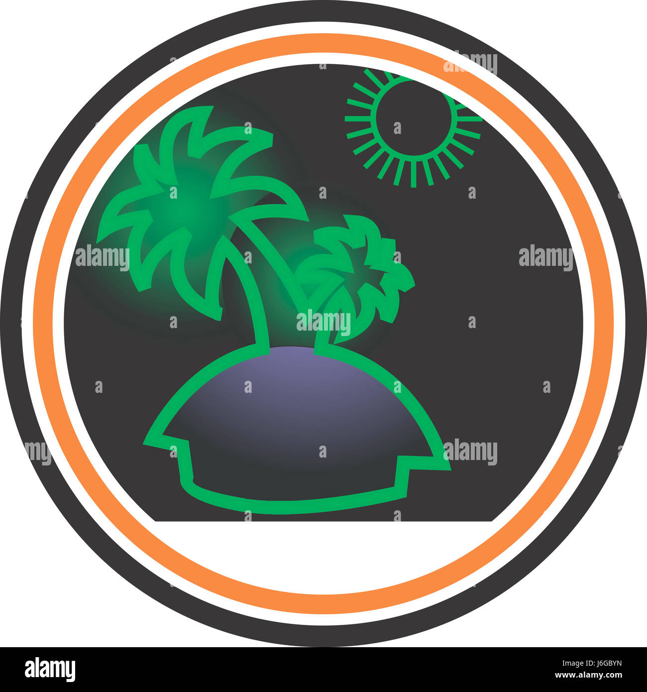 house building tree emblem pictogram symbol pictograph trade symbol ...