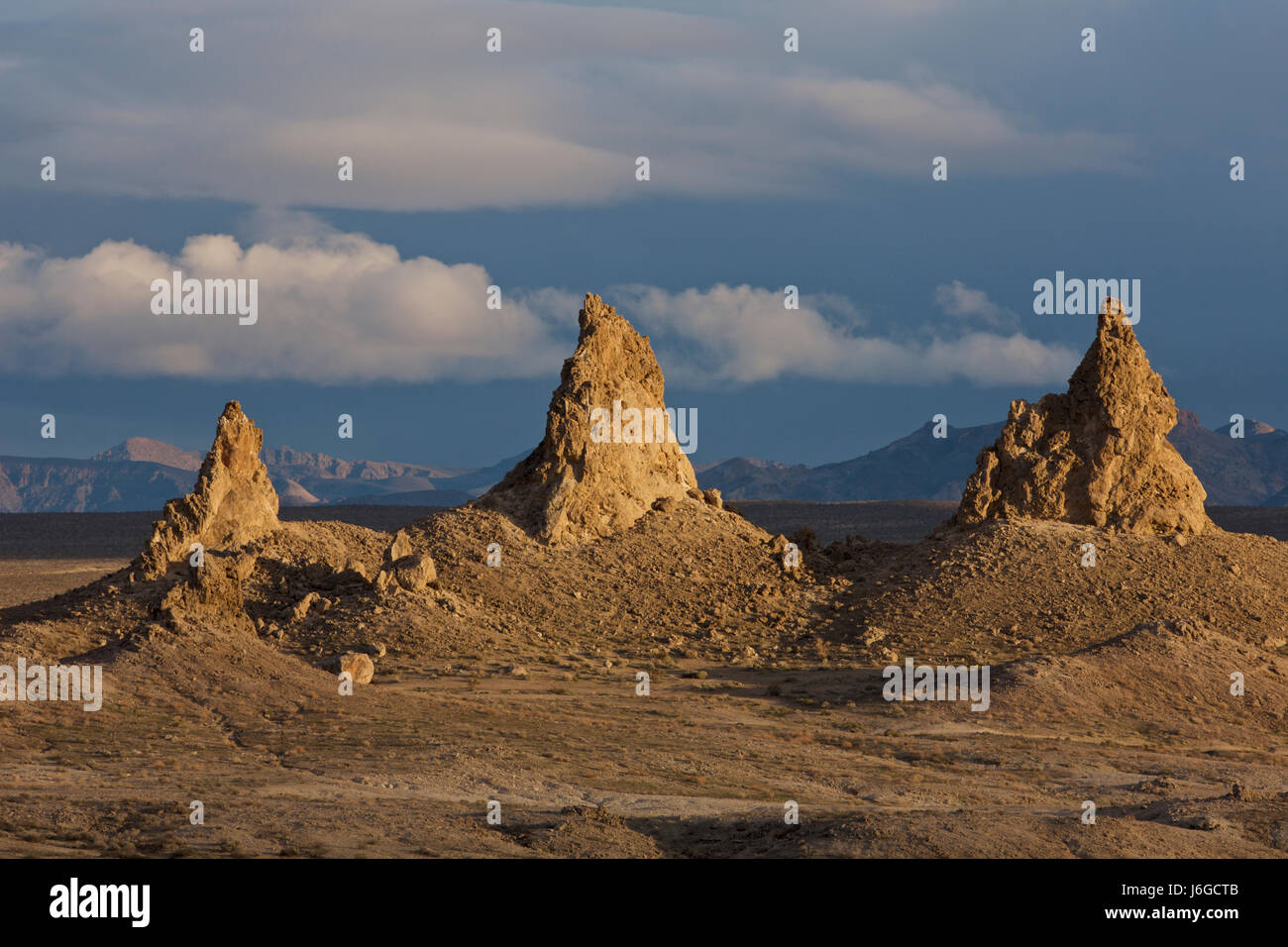 Trona Pinnacles are an unusual geological feature in the California ...