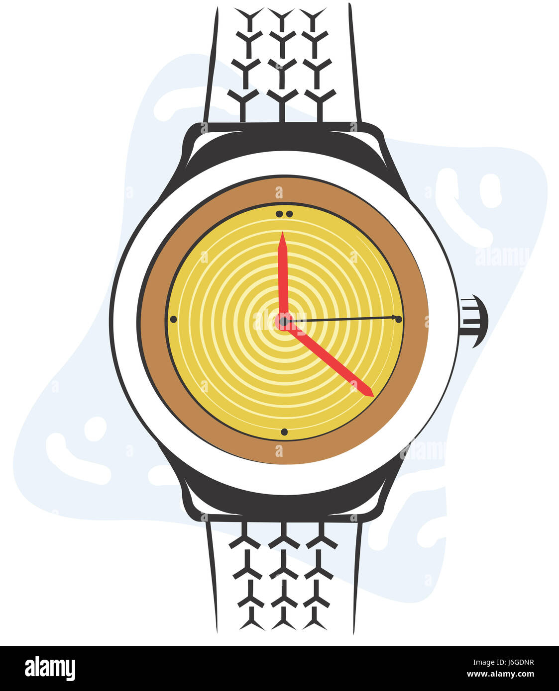 date time time indication chain hour watch needle indicate show inside ...