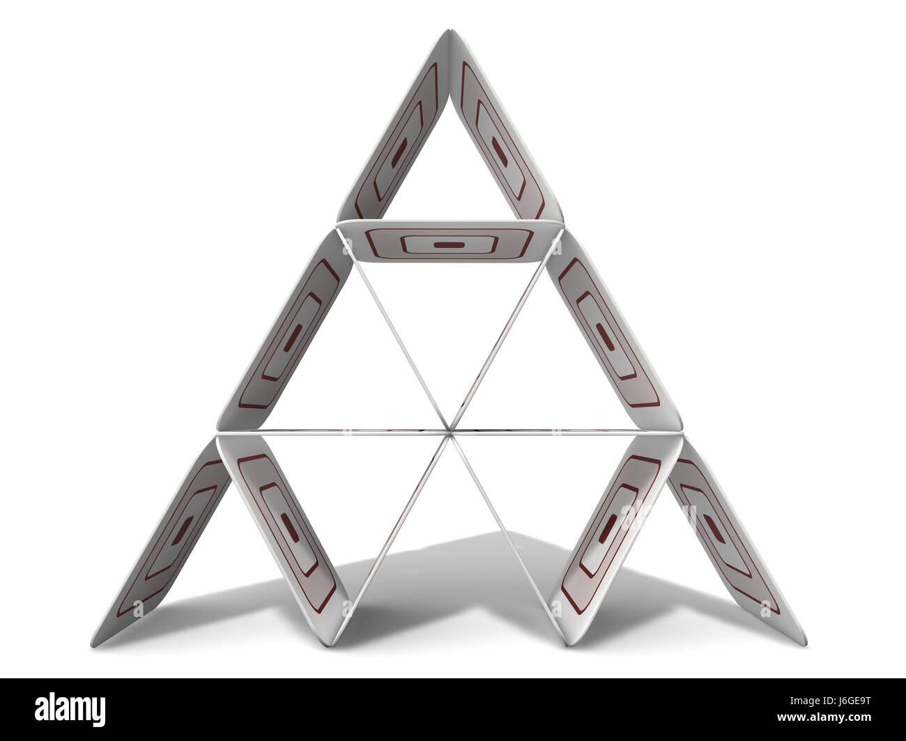 Cardboard pyramid hi-res stock photography and images - Alamy