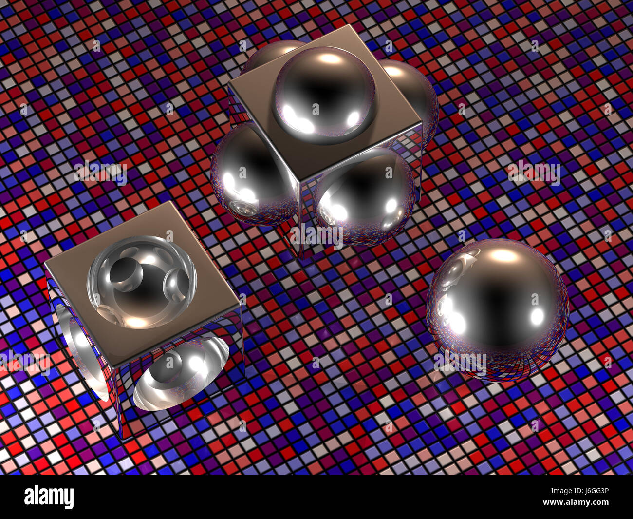 tile - geometric objects Stock Photo - Alamy