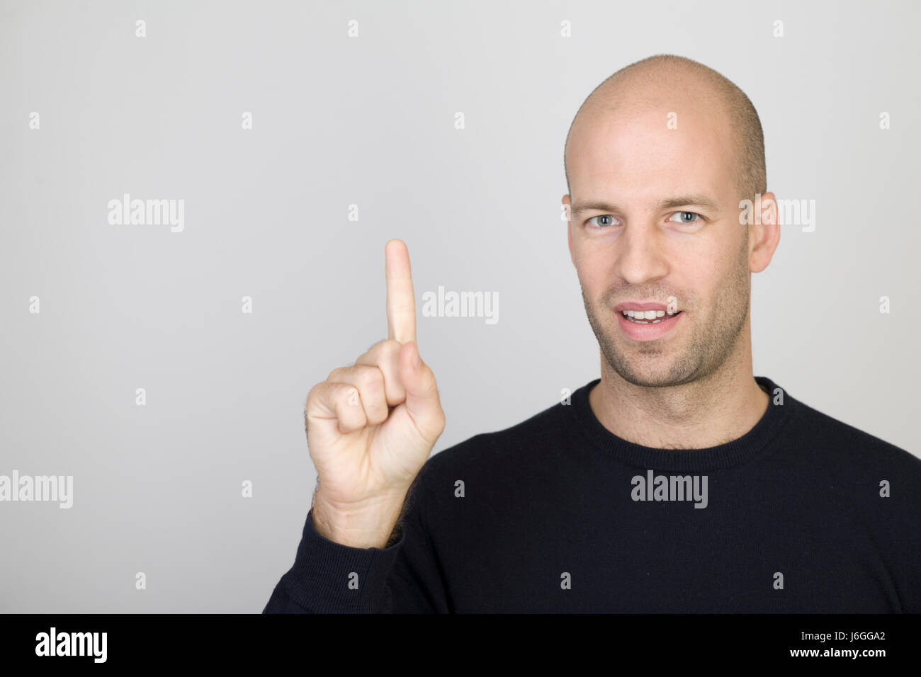 finger male masculine one number count man hand finger macro close-up ...