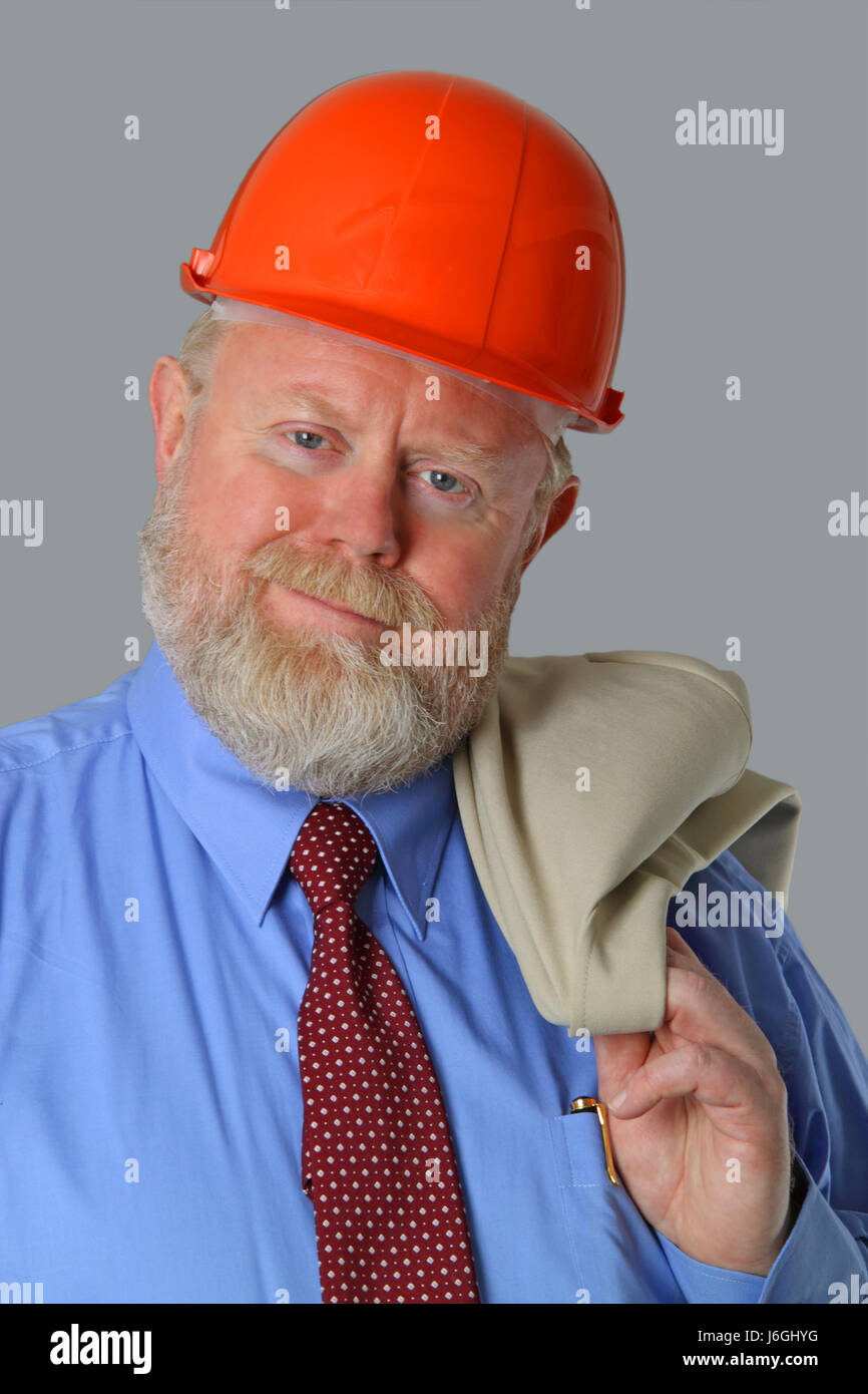 successful succesful business man businessman architect building owner ...