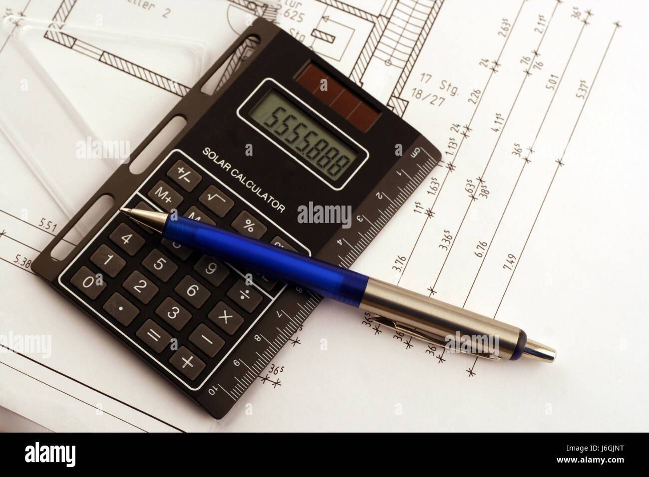calculation plan model design project concept draft style of ...
