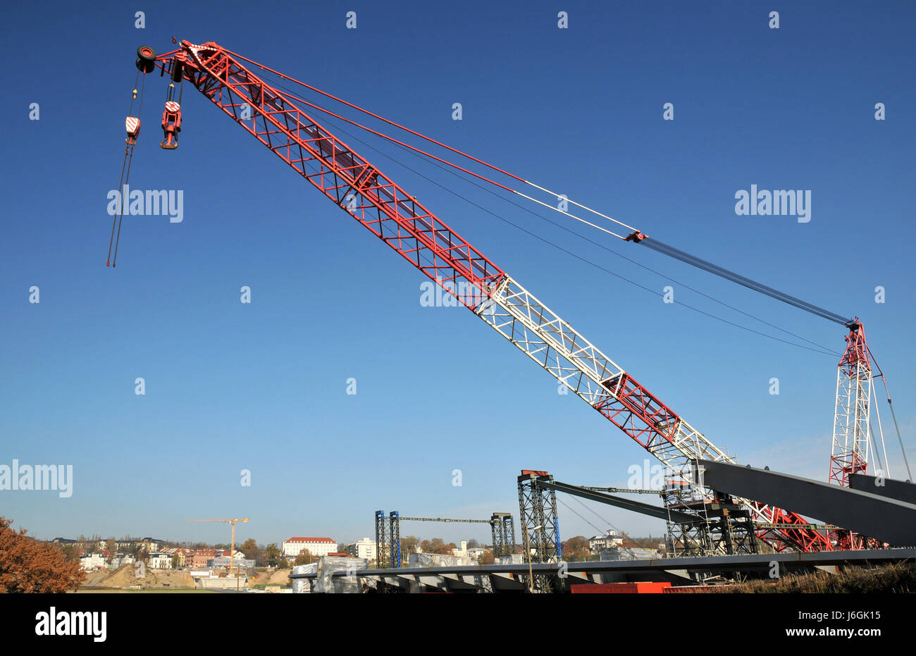 bridge Dresden building crane bridge building bridge crane crane build ...