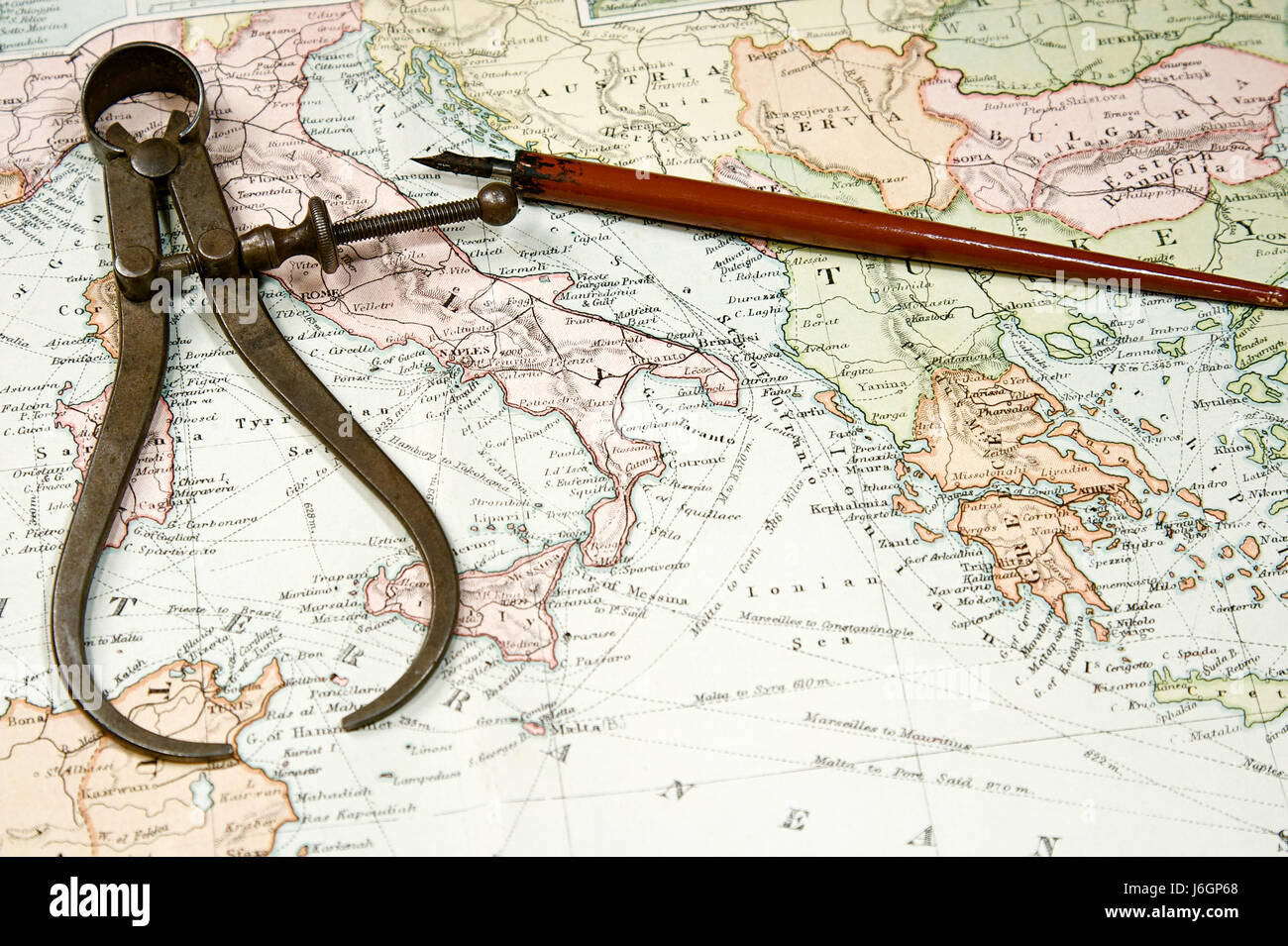 travel chart europe germany german federal republic france map atlas ...