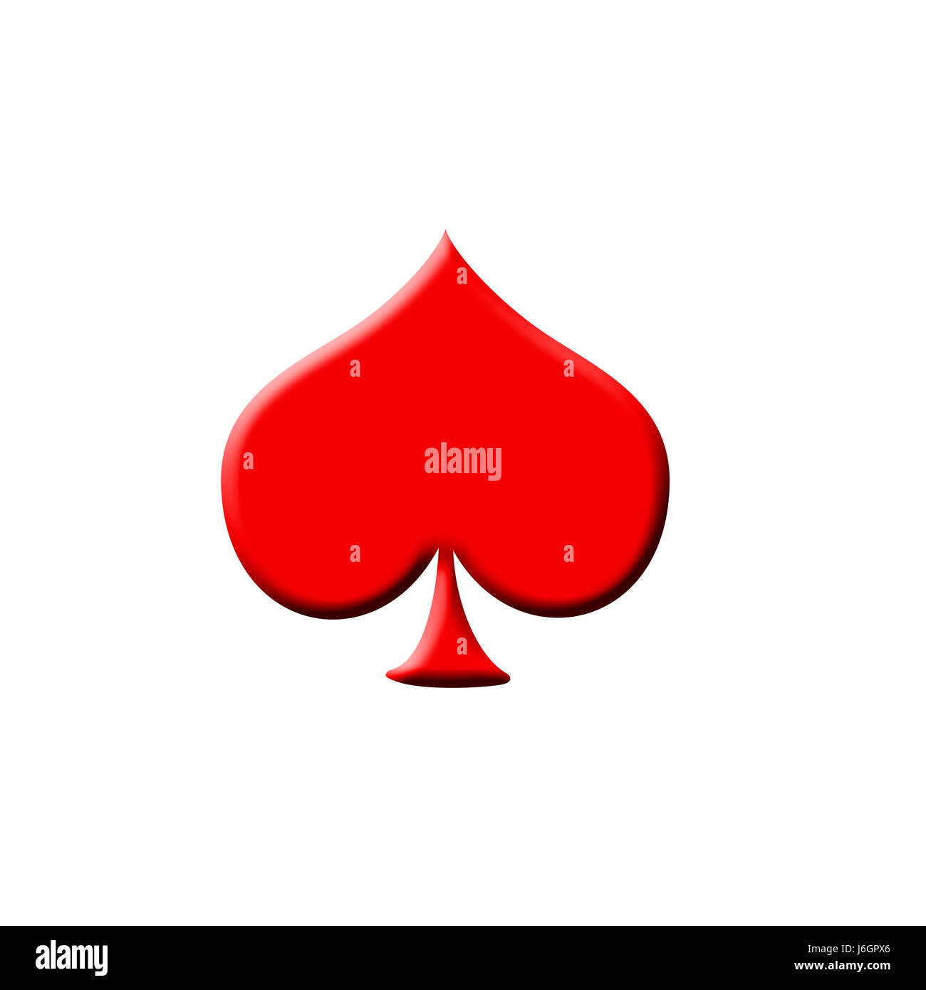 spades in red Stock Photo - Alamy