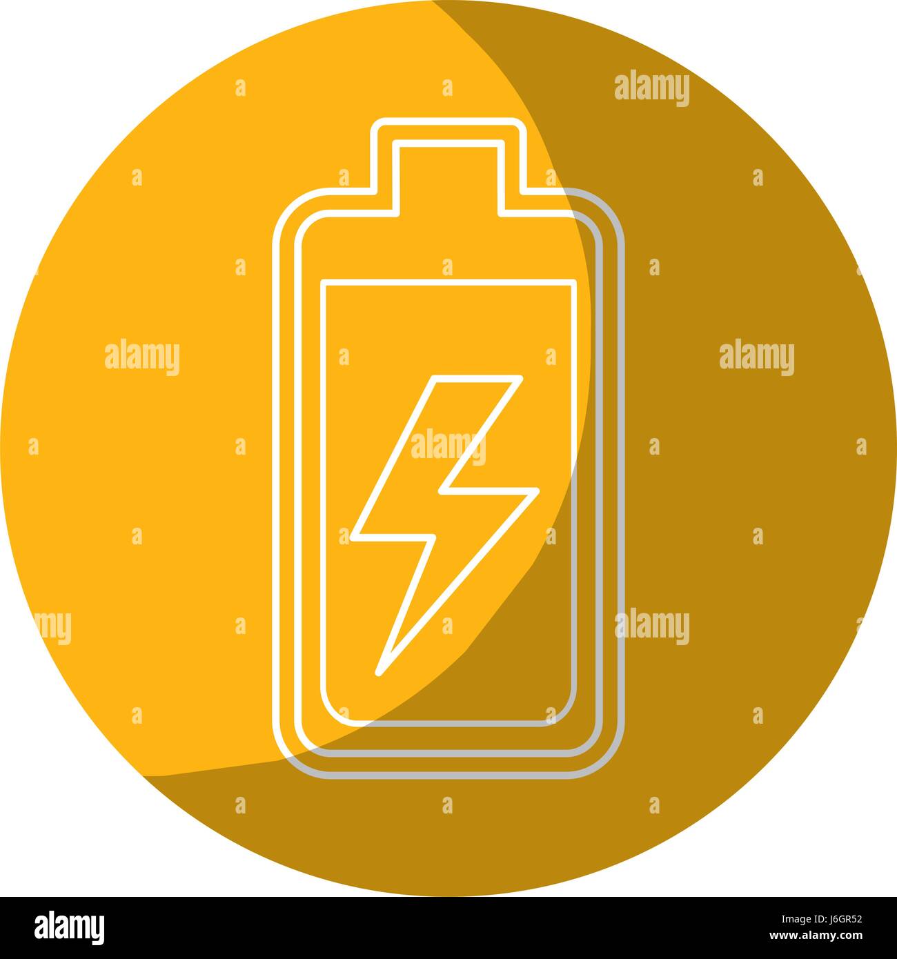sticker battery power electric digital charge Stock Vector Image & Art ...