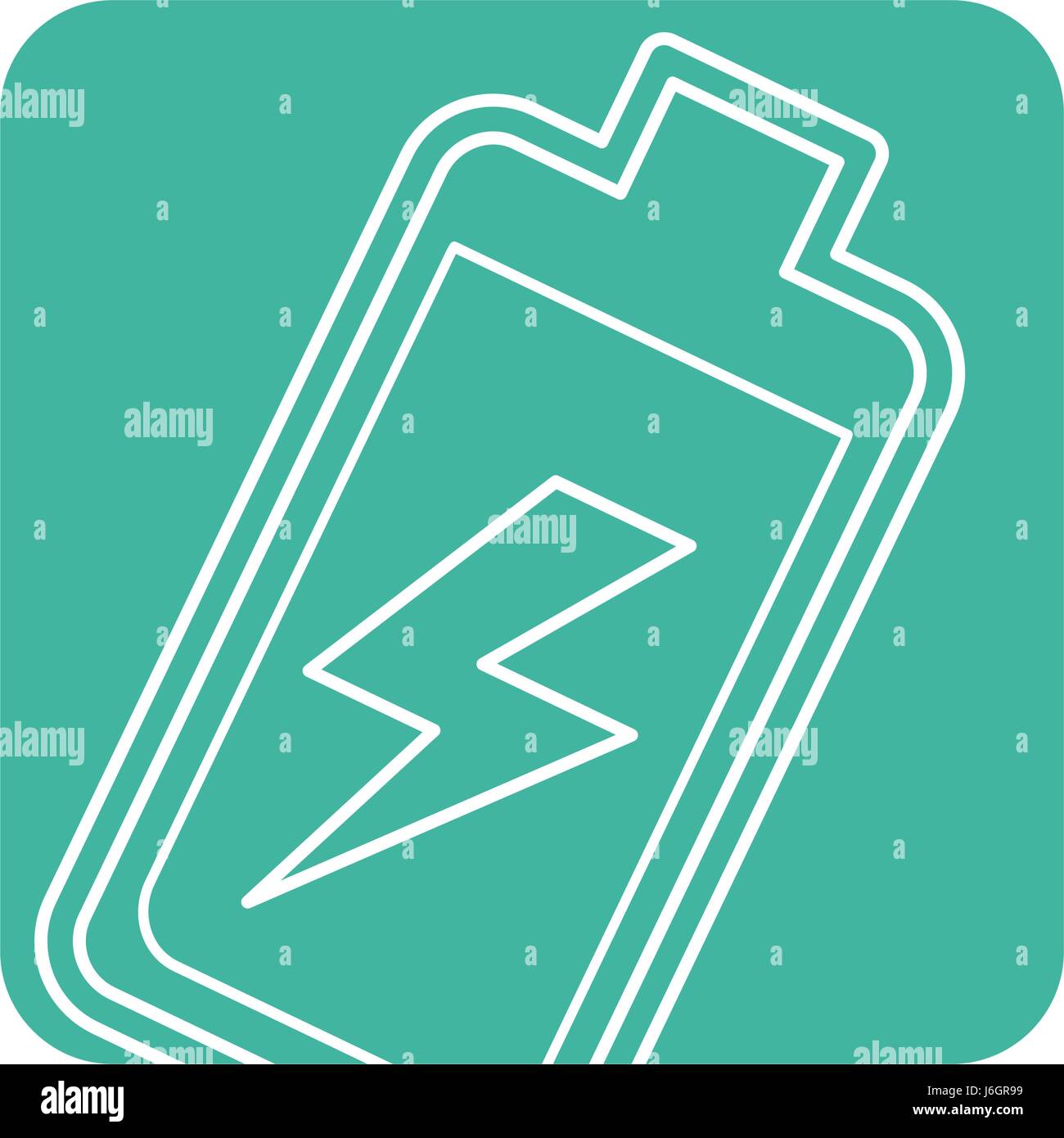 label battery power electric digital charge Stock Vector Image & Art ...