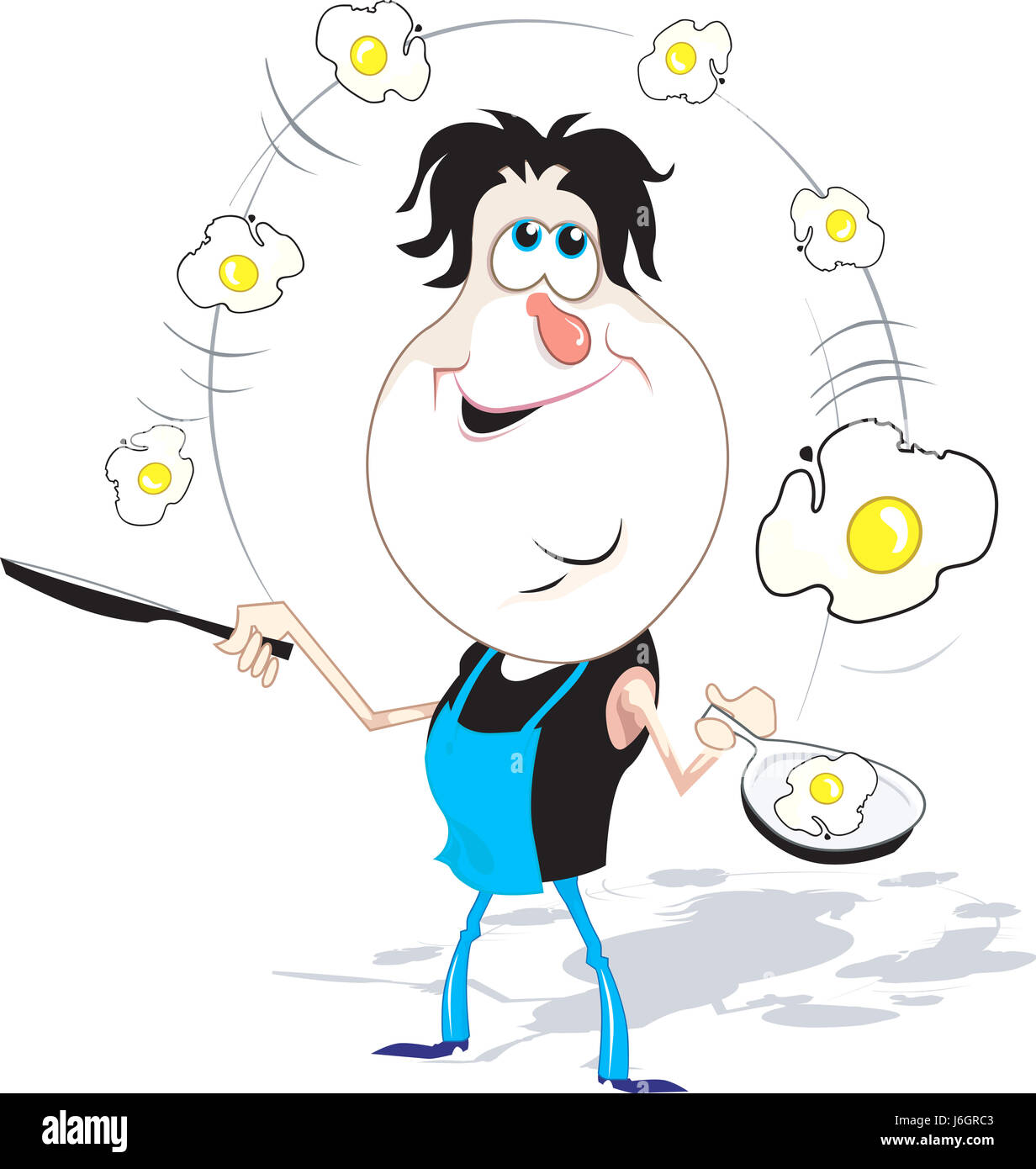 food aliment colour egg cook chef dish meal supper dinner coat man ...