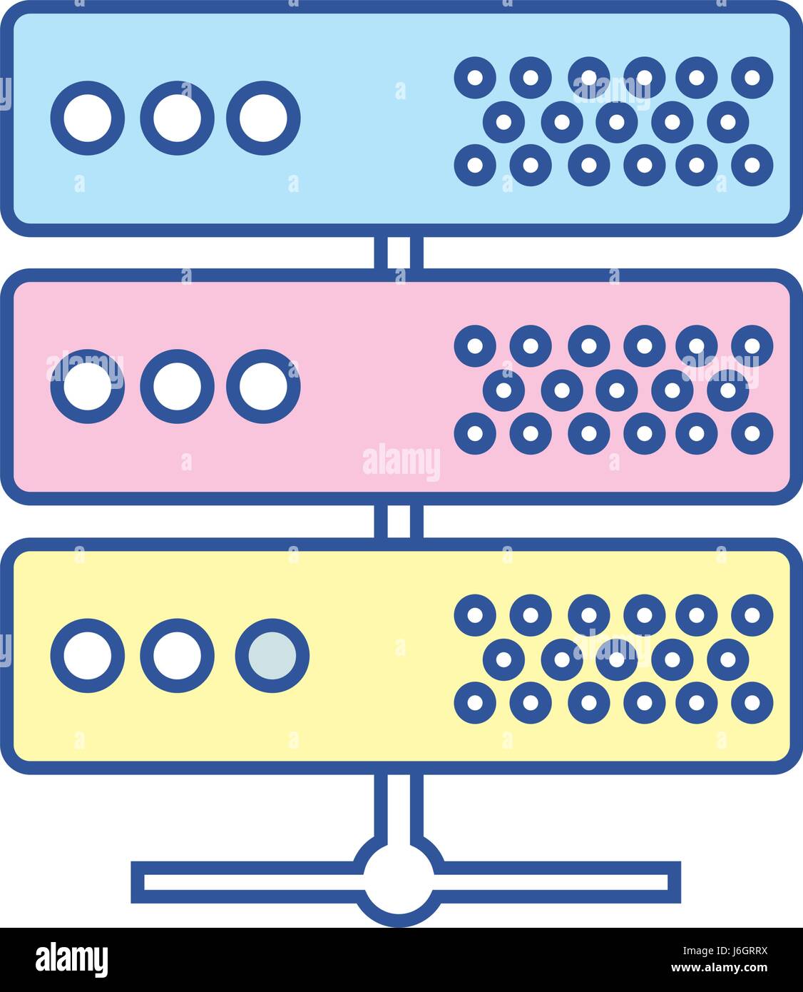digital router to connect data center Stock Vector Image & Art - Alamy