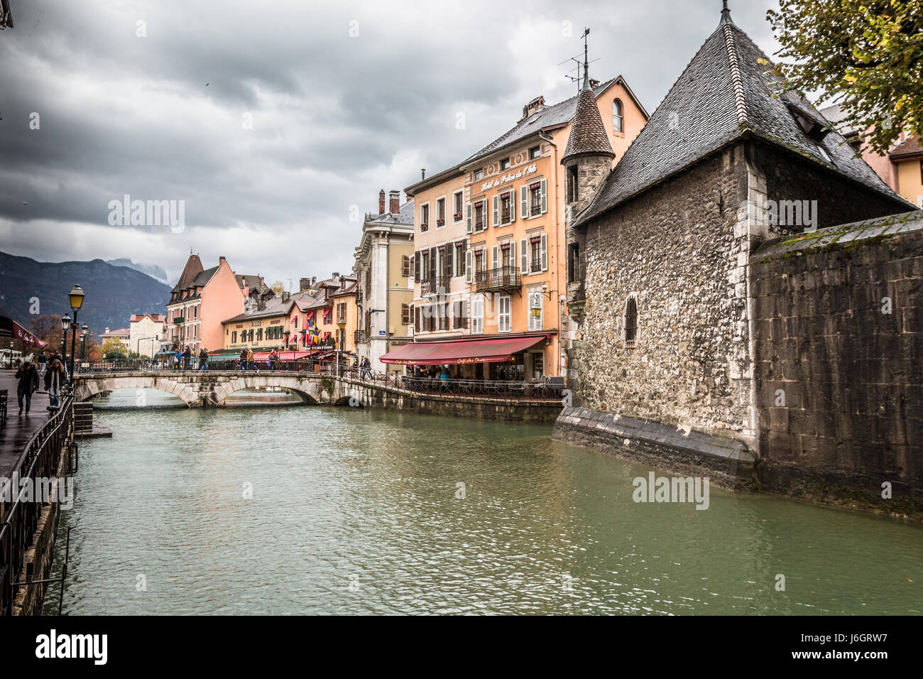 Old town of Annecy France Stock Photo - Alamy