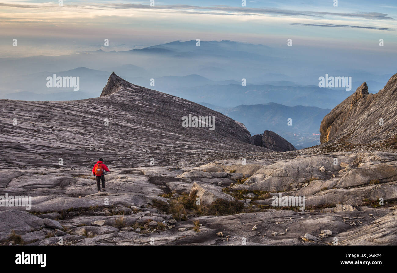 The summit of Mount Kinabalu in Sabah Malaysia Stock Photo - Alamy