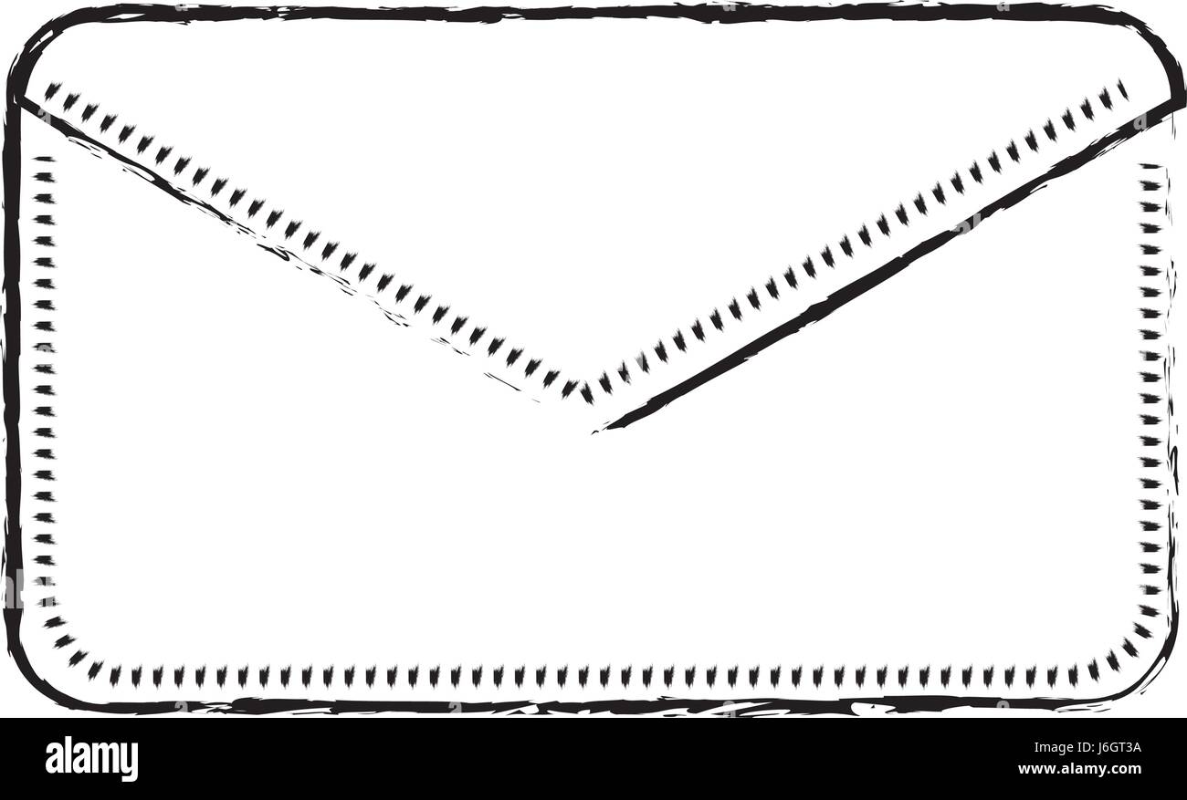 figure nice letter close with important message Stock Vector Image ...