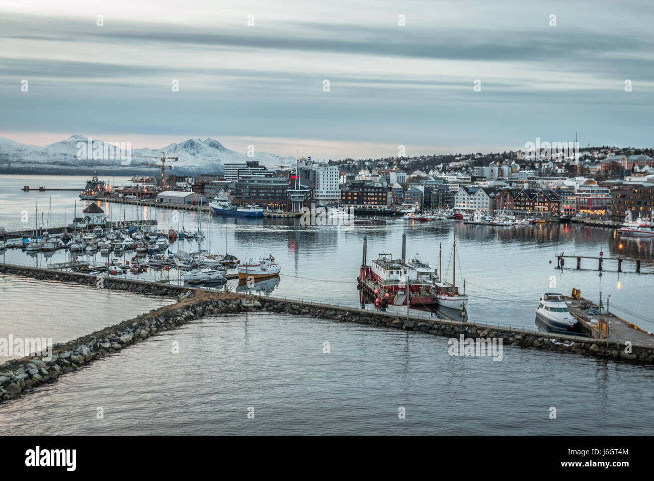 Panorama in tromso hi-res stock photography and images - Alamy