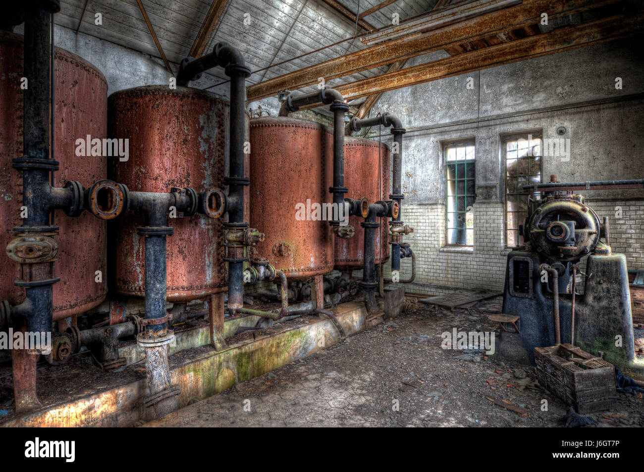 in the boiler house Stock Photo - Alamy
