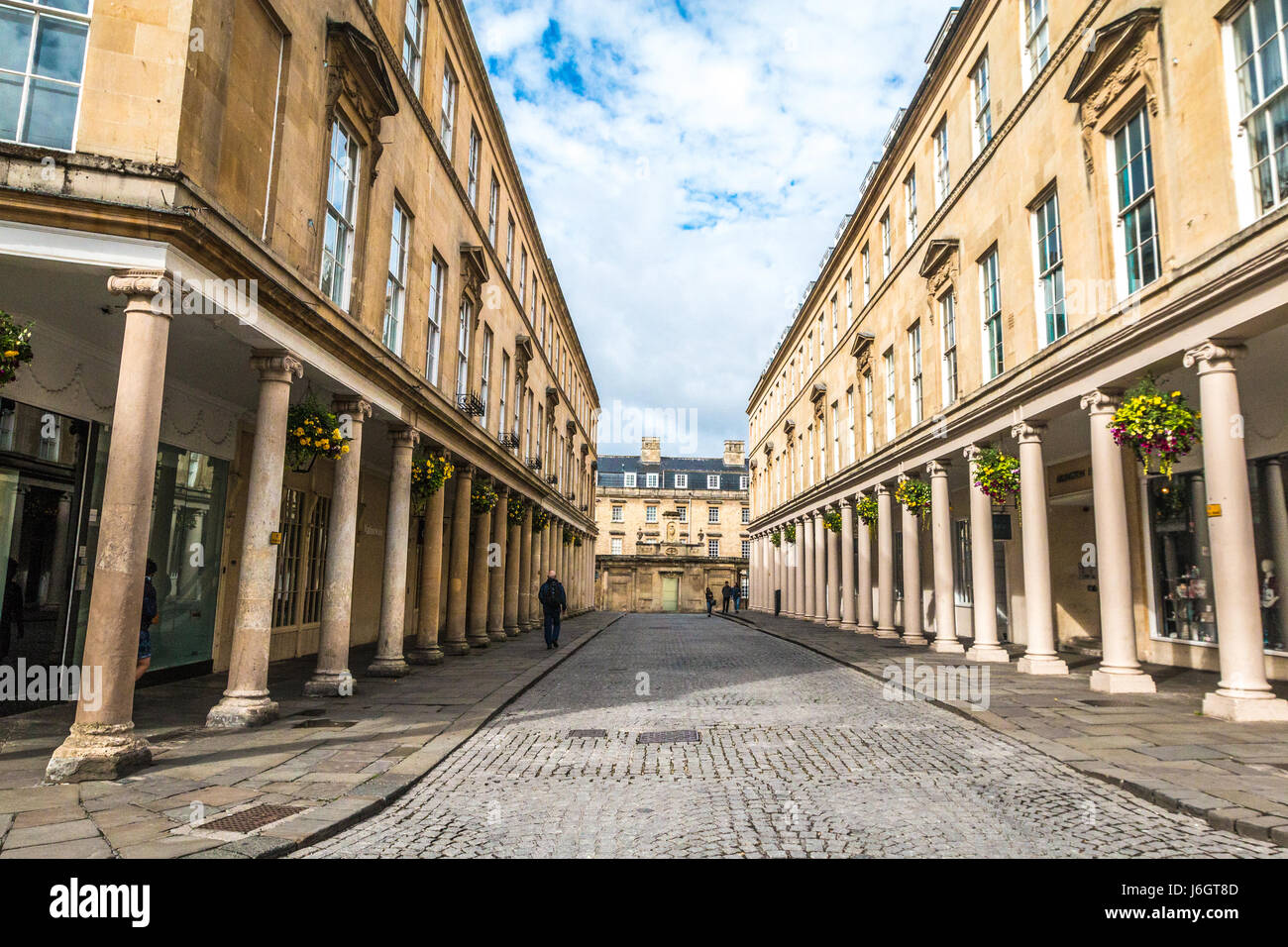 Old Alley in Bath England Stock Photo - Alamy