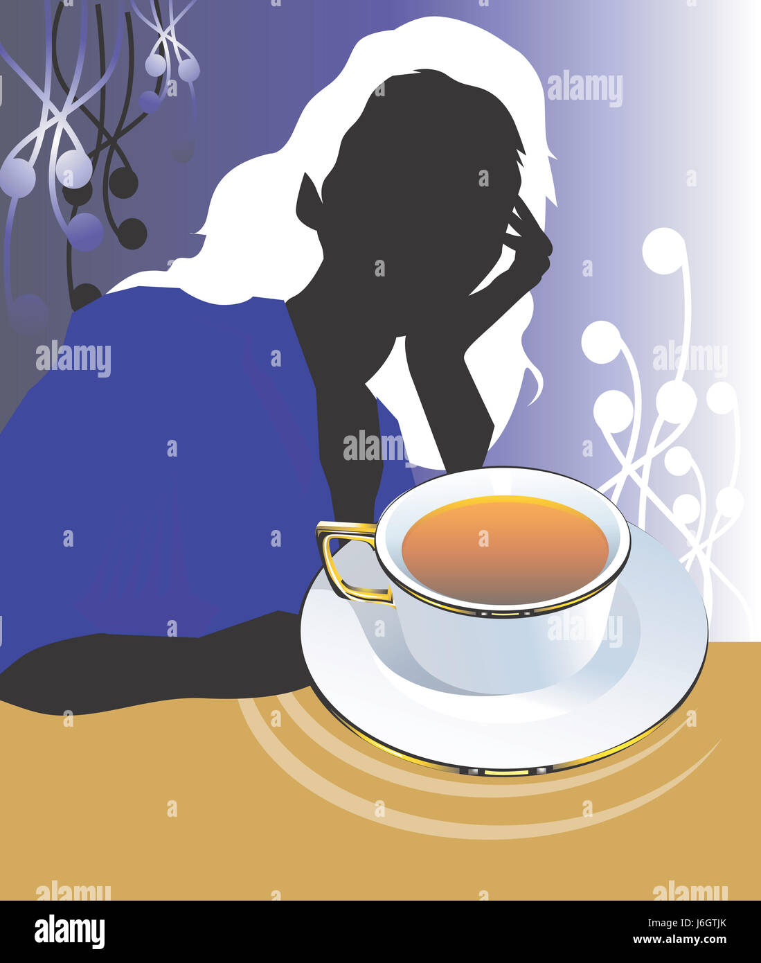 tea lady hot saucer beverage news morning fresh tomorrow restaurant cup ...