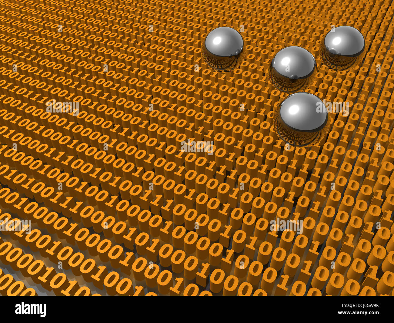 number binary code eye catcher bowl shine shines bright lucent light ...