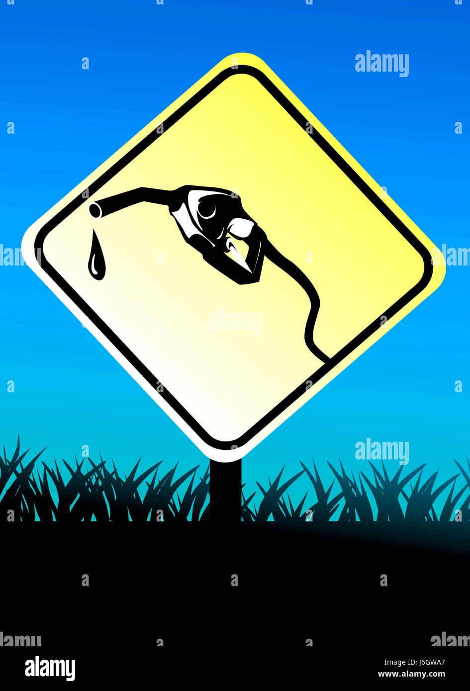 sign signal traffic transportation motorway highway diesel petrol pump ...