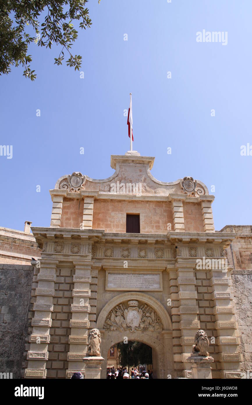 historical goal passage gate archgway gantry malta style of ...