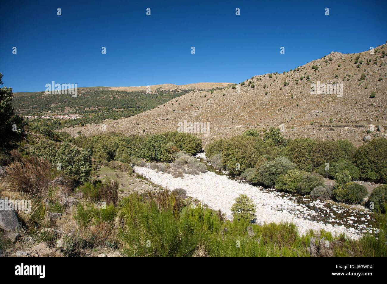 stone spain stream fresh water lake inland water water landscape ...
