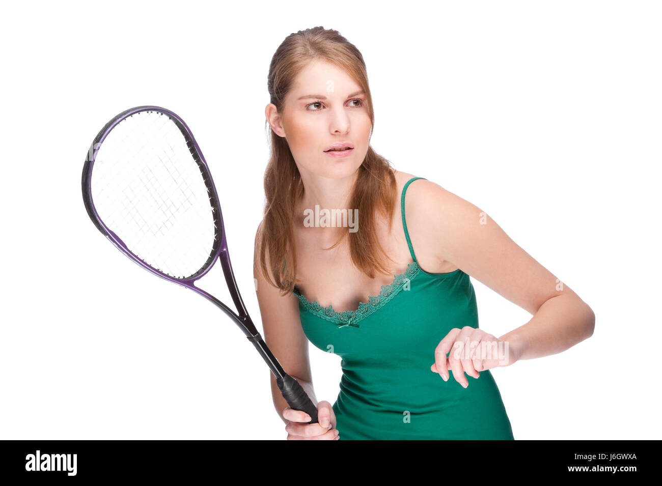 Squash sport girl hi-res stock photography and images - Alamy