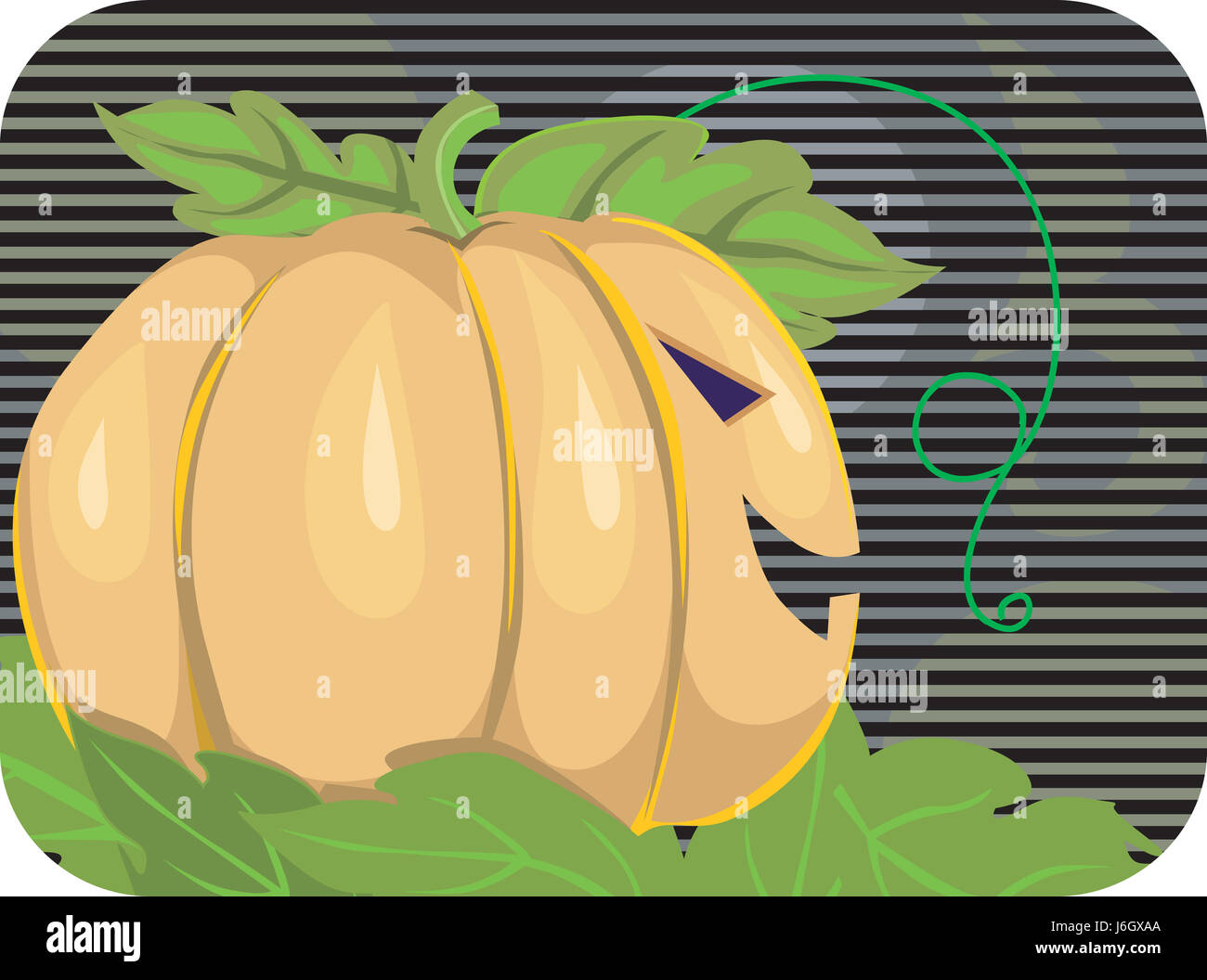 food aliment fruit vegetable character pumpkin mouth laugh laughs ...