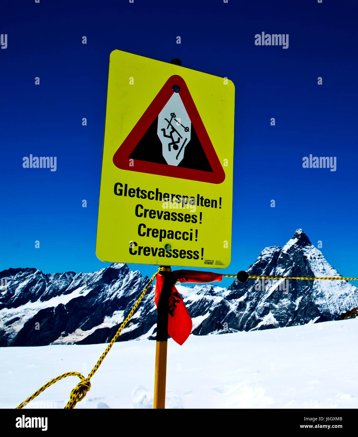 alps glacier sign blue danger travel environment enviroment winter cold ...