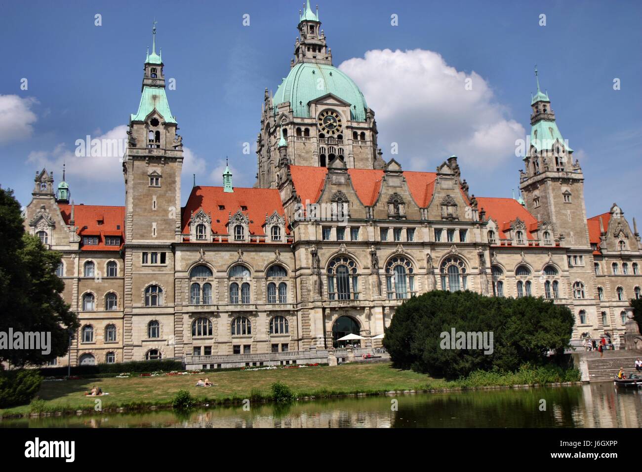 town hall hanover provincial capital style of construction architecture ...