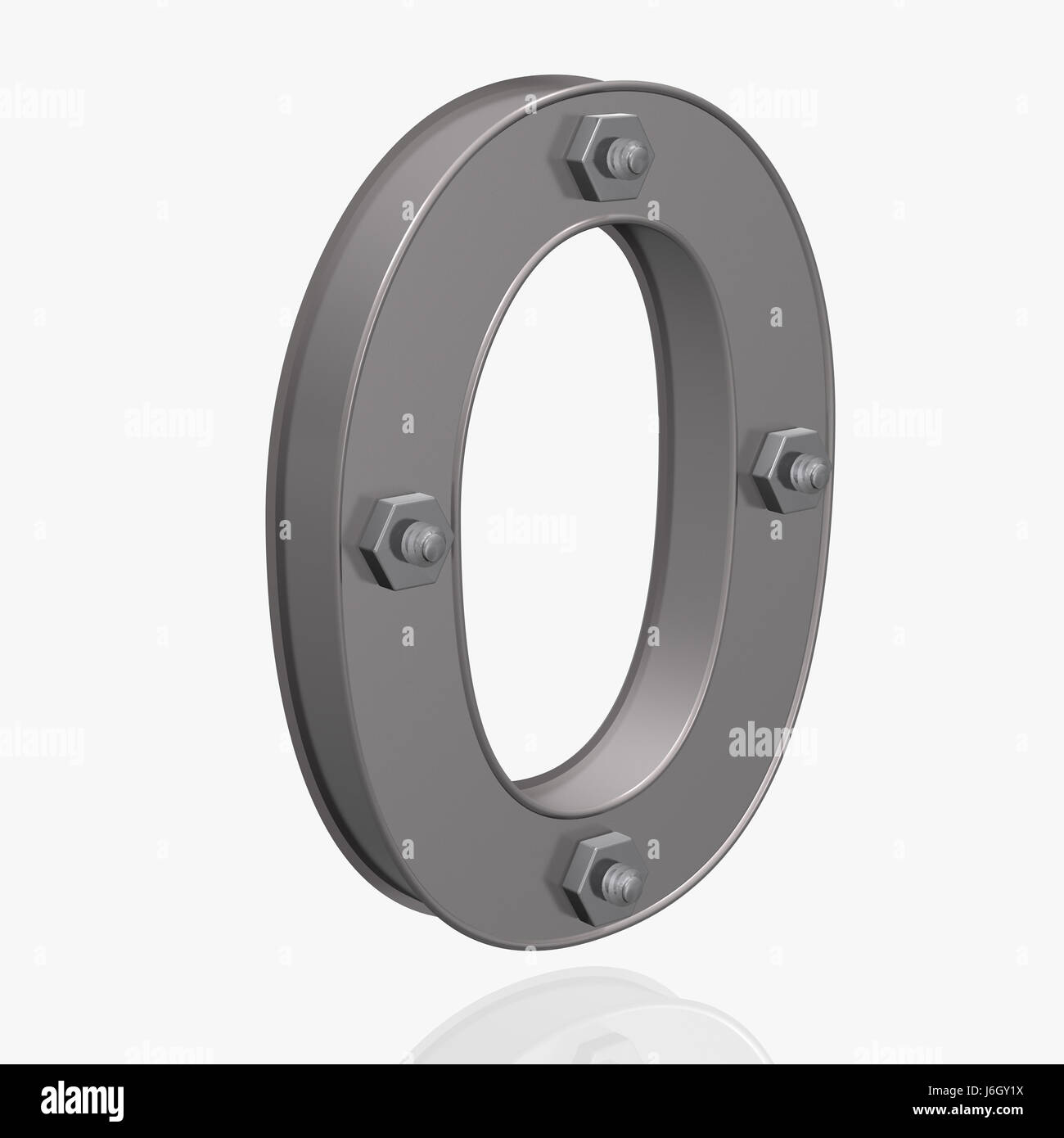 screw metal sheet metal character zero number metallic sign signal ...