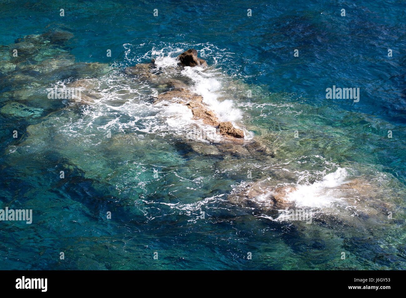 blue salt water sea ocean water shine shines bright lucent light serene ...