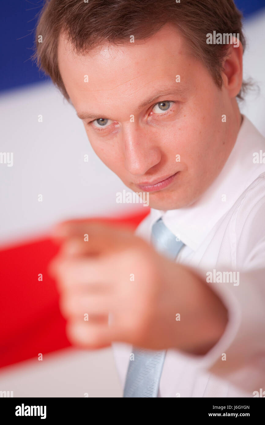 Pointing politics hi-res stock photography and images - Alamy