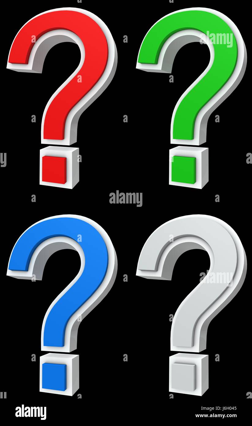 blue green mark query asked ask question demand sign white pictogram ...