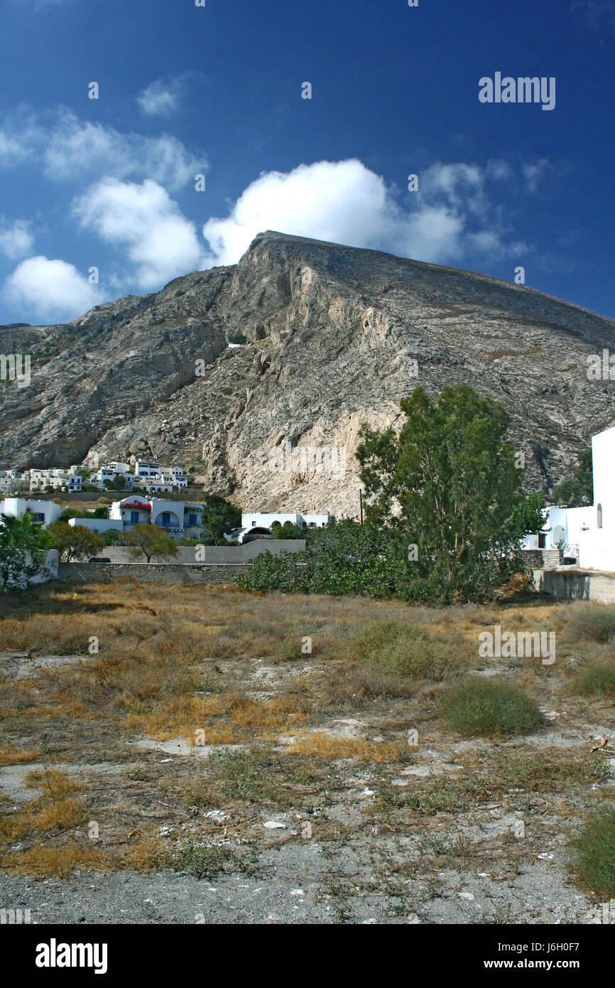 greece greek landscape scenery countryside nature clouds firmament sky ...