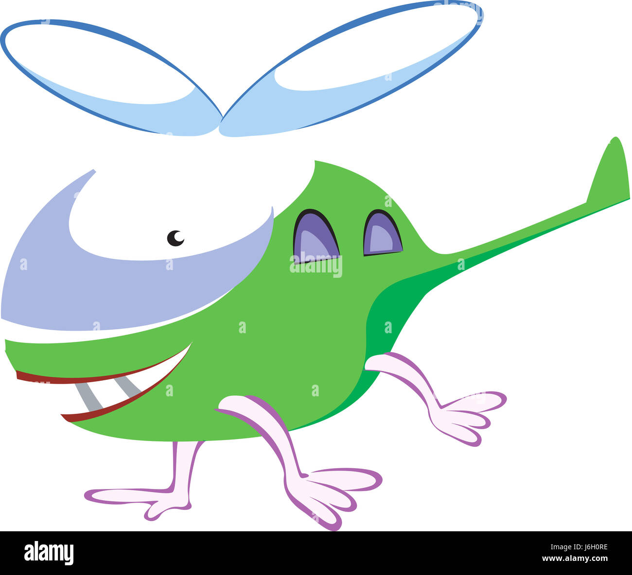 Comic illustration cartoon railway locomotive hi-res stock photography ...