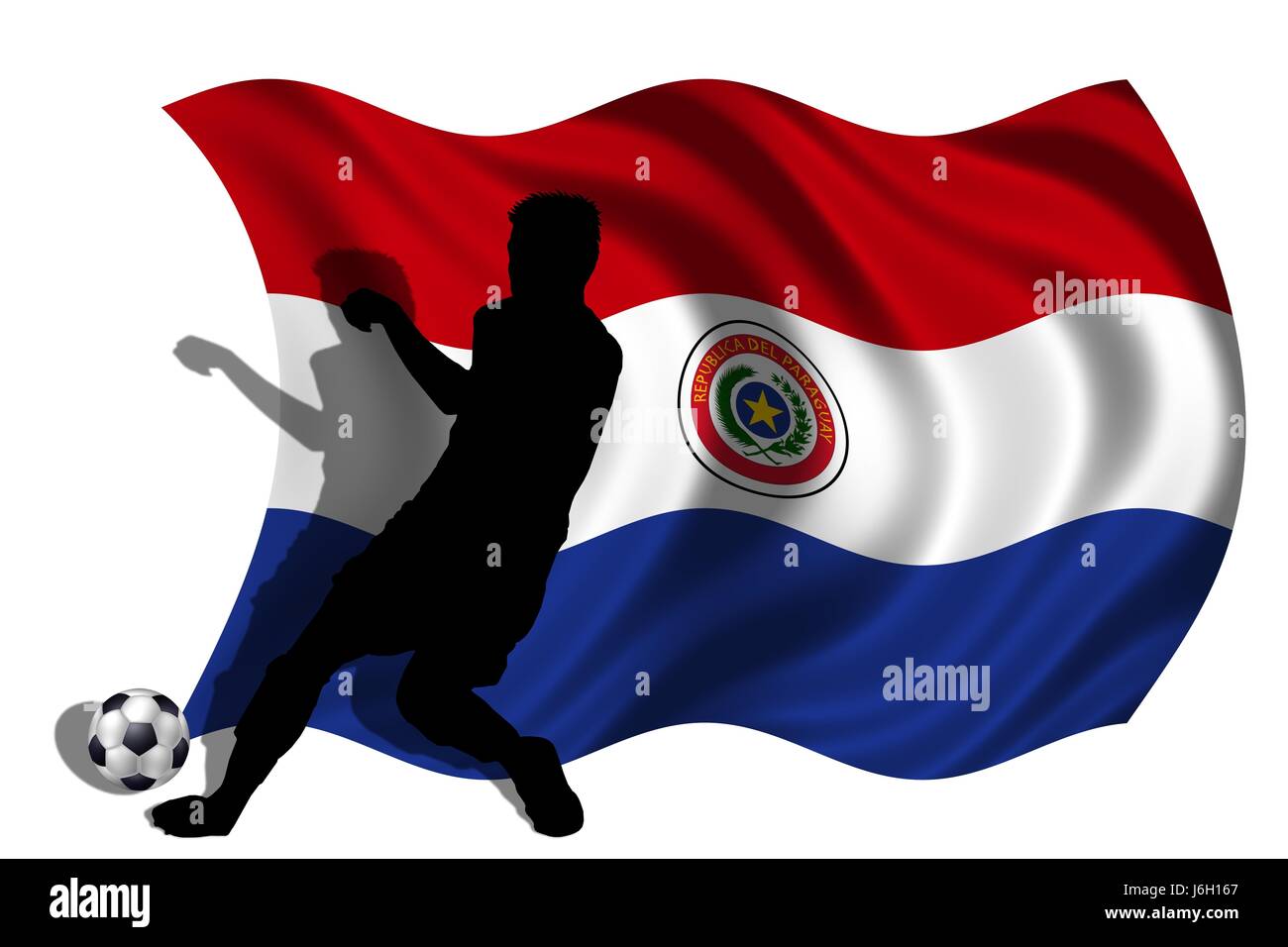 national football team paraguay Stock Photo - Alamy