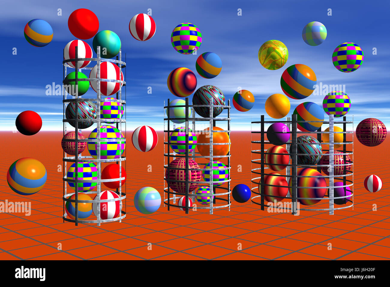 ball coloured colourful gorgeous multifarious richly coloured toy float ...