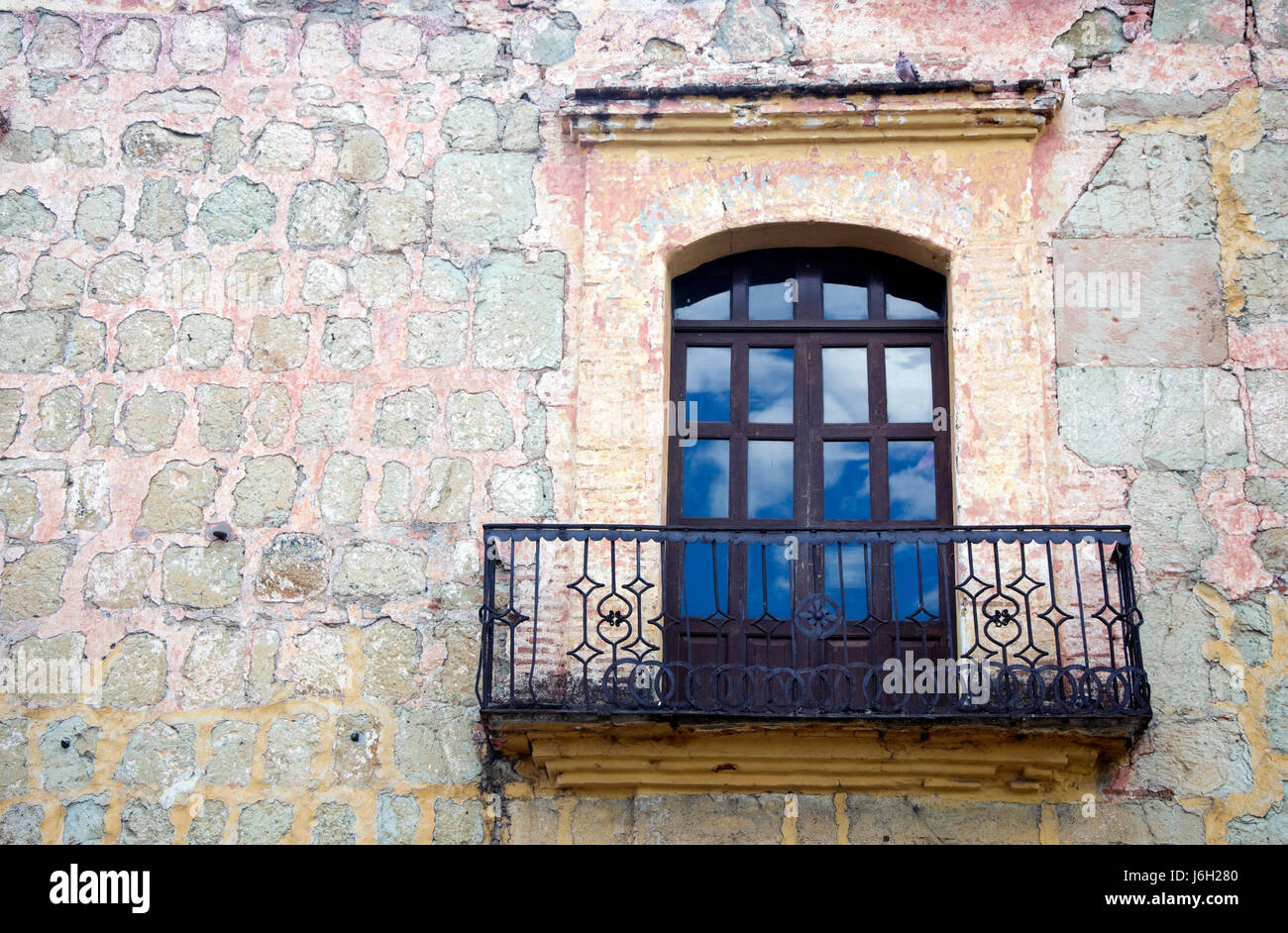 house building window porthole dormer window pane balcony mexico ...