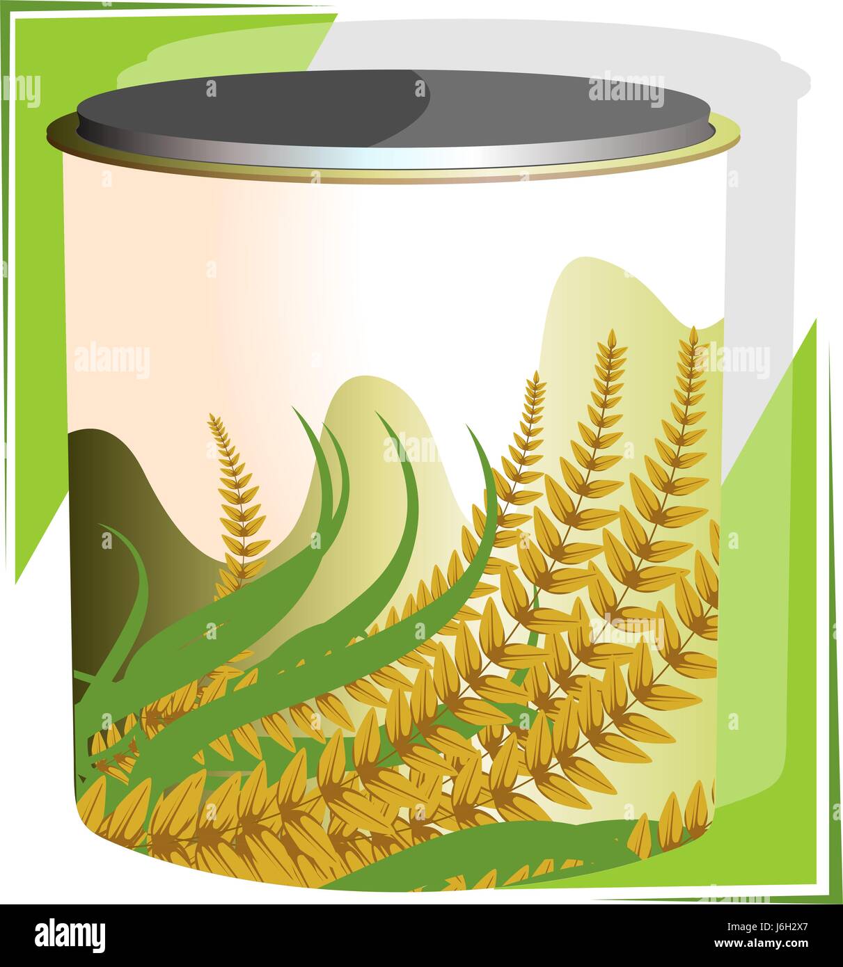 food aliment grain wheat tin dry dried up barren farm powder cereal ...