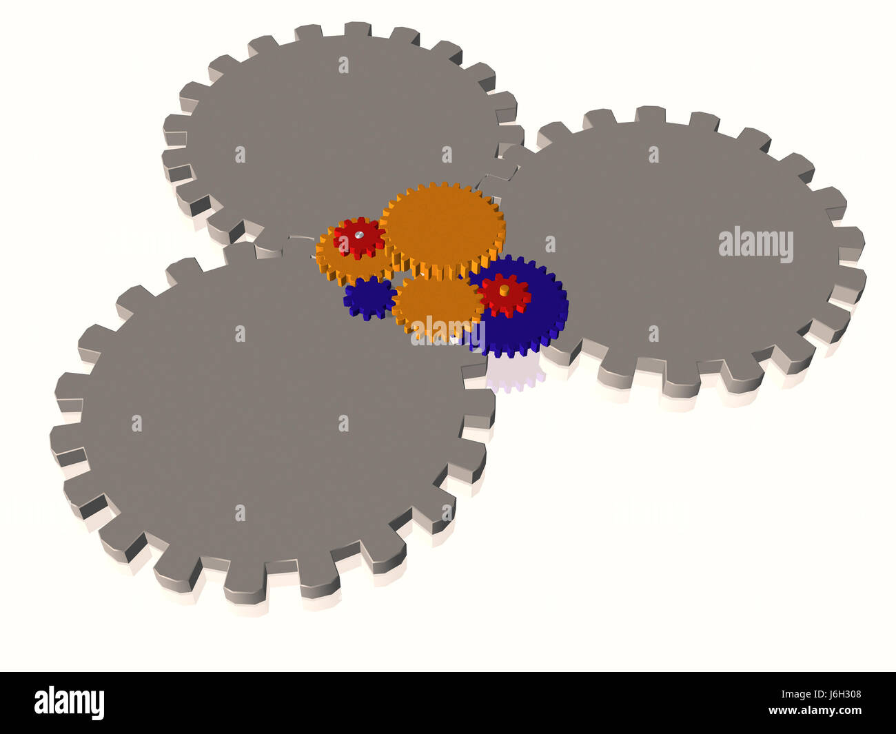 engine drive motor coloured gear wheel cogwheel gear wheels description ...